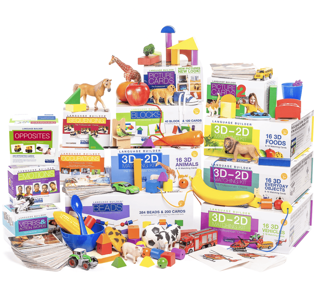 Language Builder Complete 13-Box Autism Education Set – Stages Learning ...
