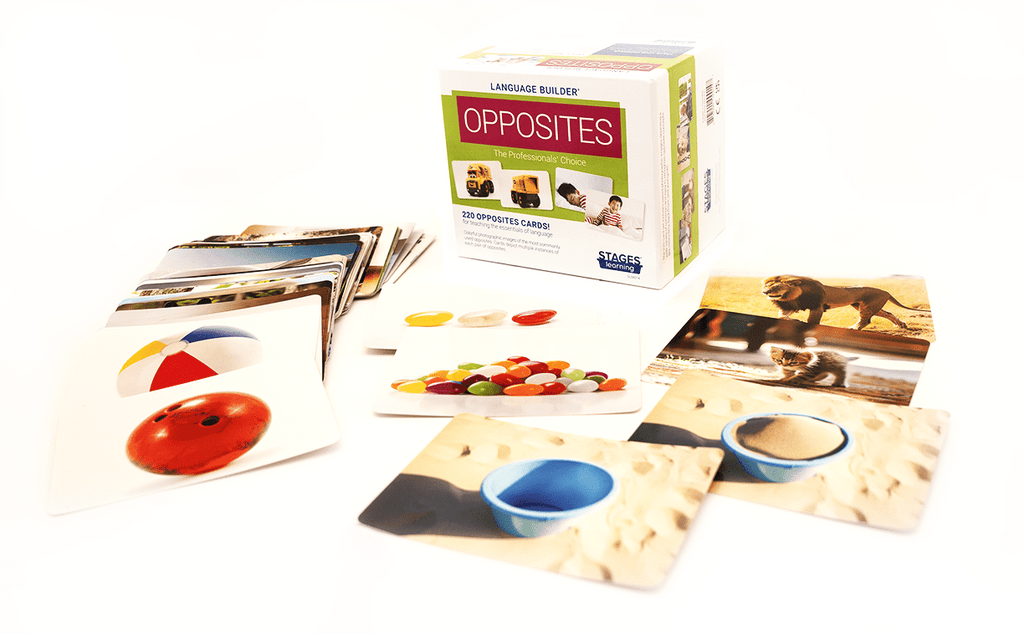 Language Builder Opposites Cards - Autism Education & Elementary ...