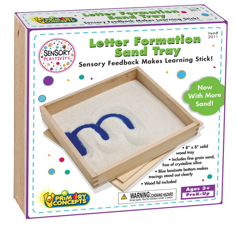 Letter Formation Sand Tray – Stages Learning Materials