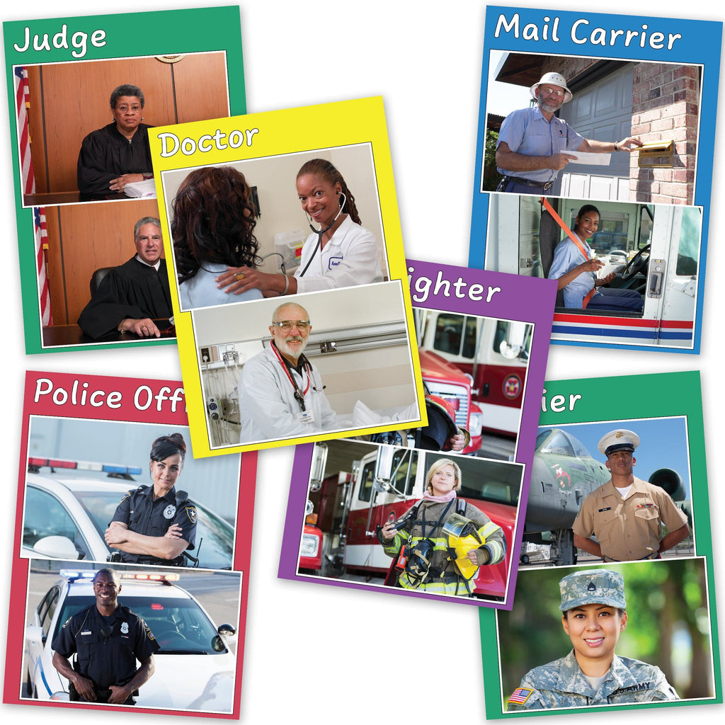 Community Helpers Posters for Class Decor & Circle Time – Stages ...