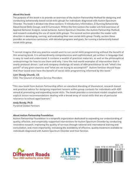 The Autism Partnership Method: Social Skills Groups – Stages Learning ...