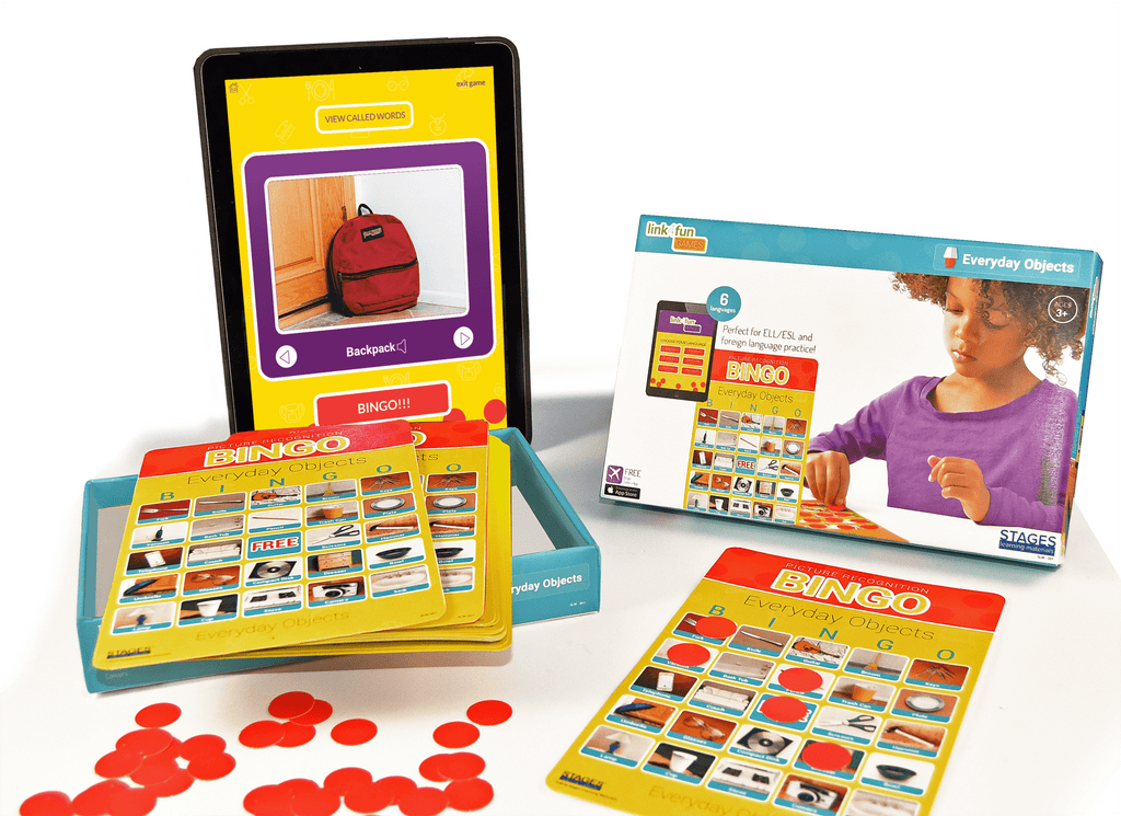 Everyday Object Picture Bingo Game – Stages Learning Materials
