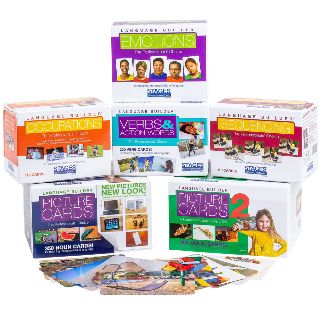 Language Builder 6-Box Set: ABA & Early Autism Education Photo Library ...