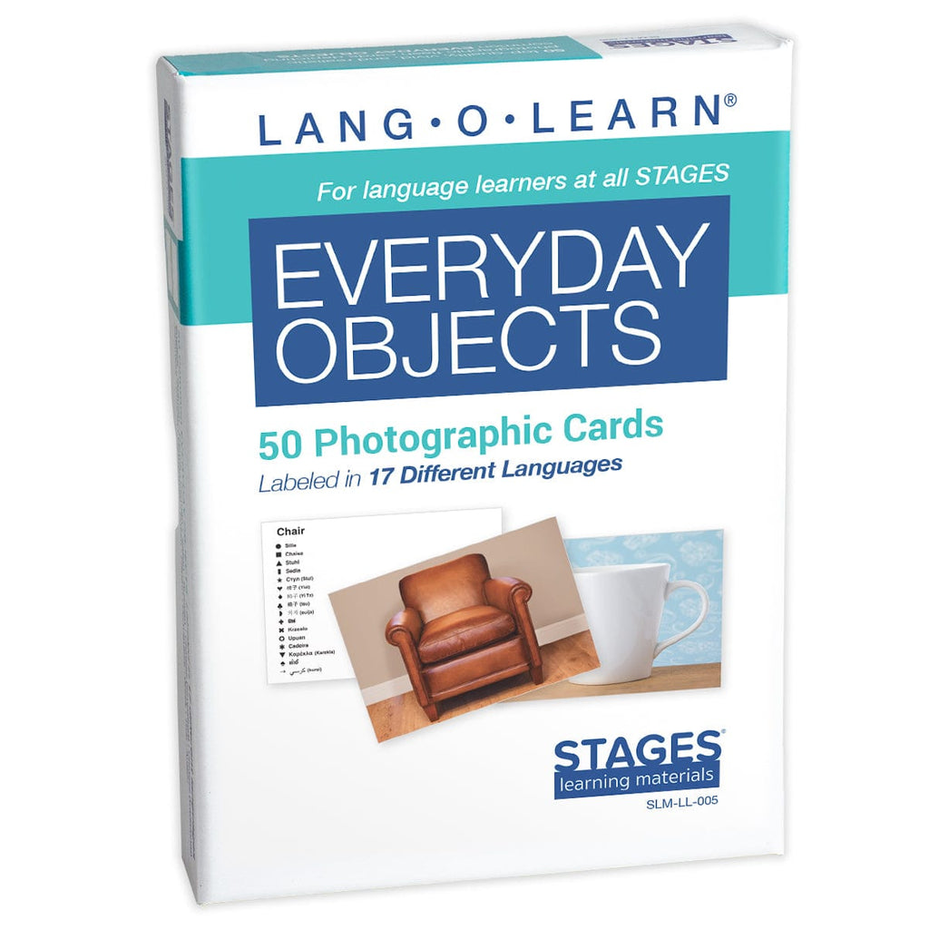 Lang-O-Learn Everyday Objects Cards – Stages Learning Materials