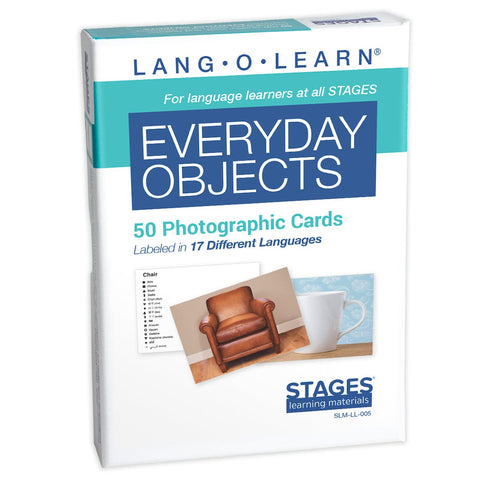 Lang-O-Learn Everyday Objects Cards – Stages Learning Materials