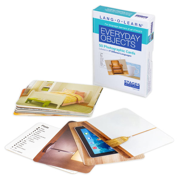 Lang-O-Learn Everyday Objects Cards – Stages Learning Materials