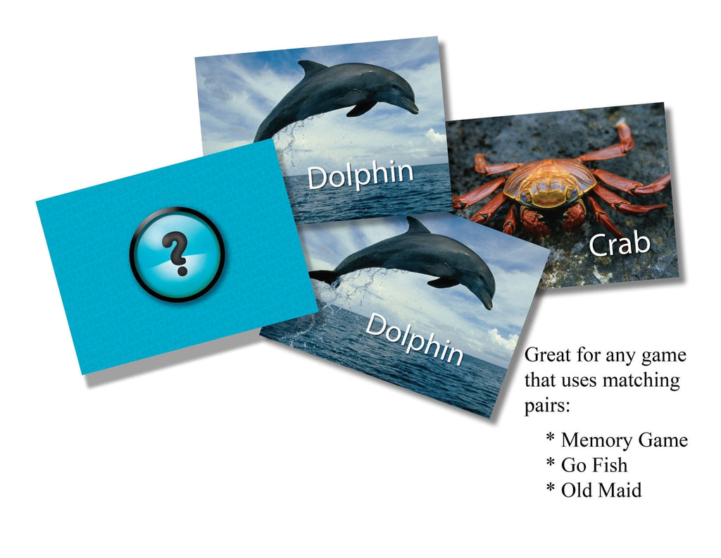 Sea Life Memory Game – Stages Learning Materials