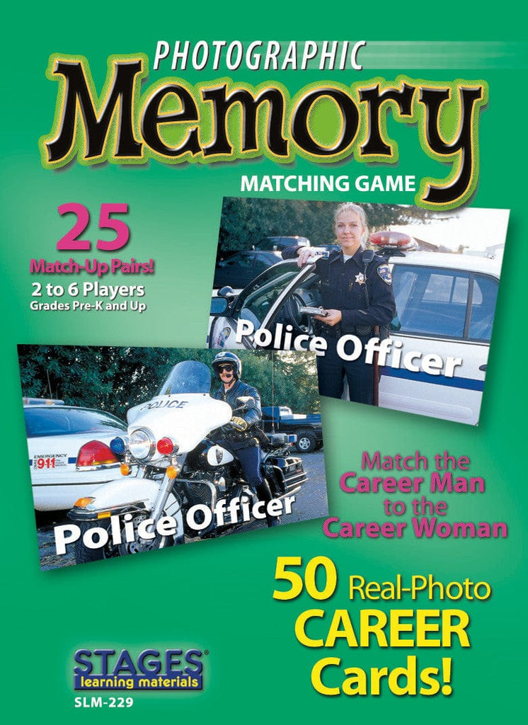 Careers Memory Game – Stages Learning Materials