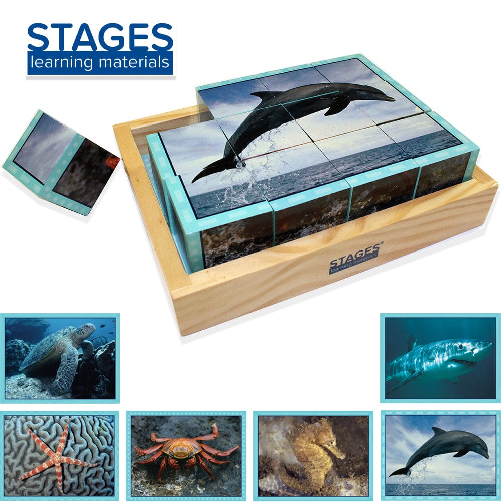 Sea Life Puzzle – Stages Learning Materials