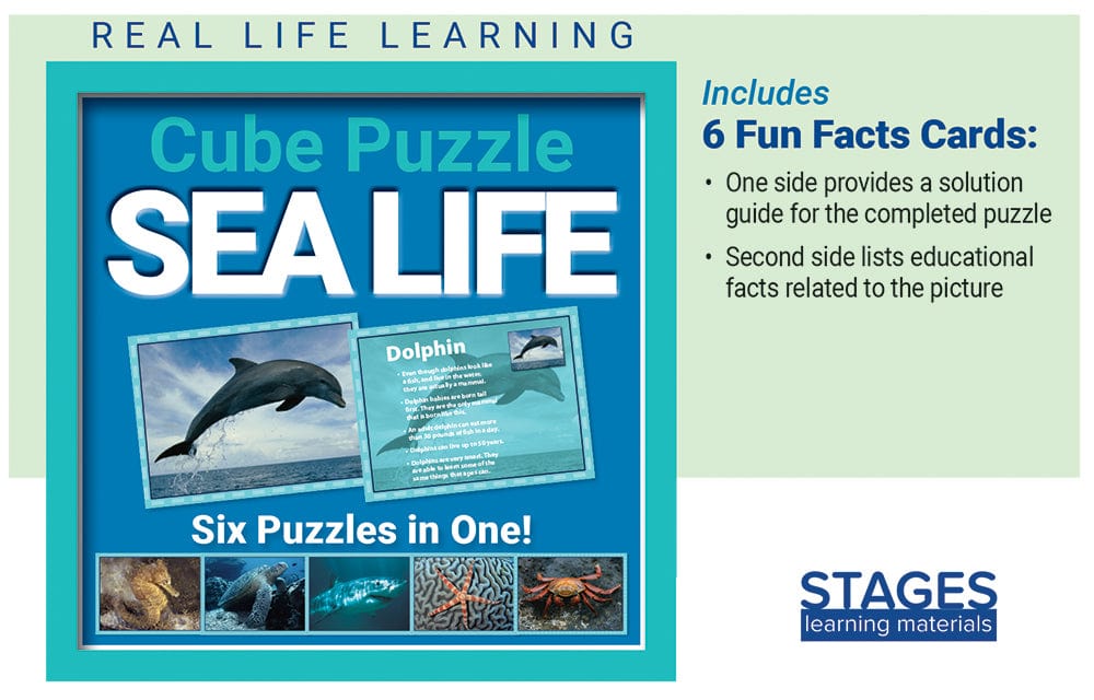 Sea Life Puzzle – Stages Learning Materials