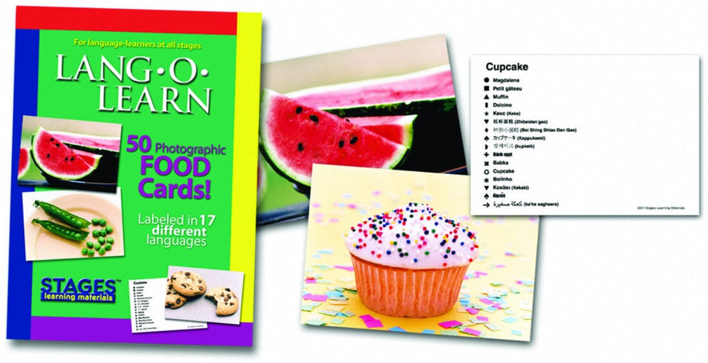Lang-O-Learn Food Cards – Stages Learning Materials