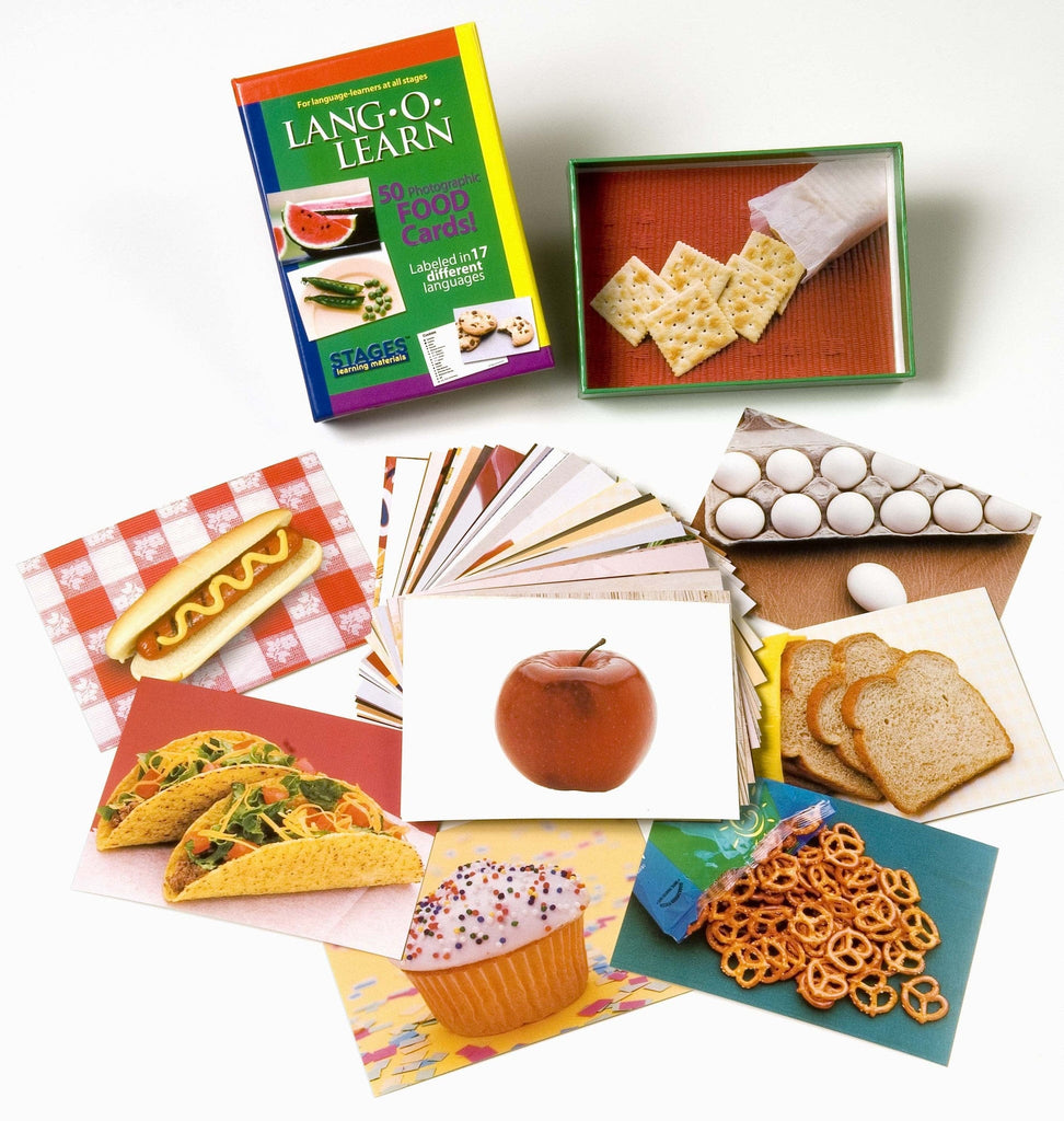 Lang-O-Learn Food Cards – Stages Learning Materials