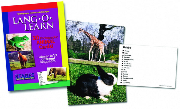 Lang-O-Learn Animal Cards – Stages Learning Materials