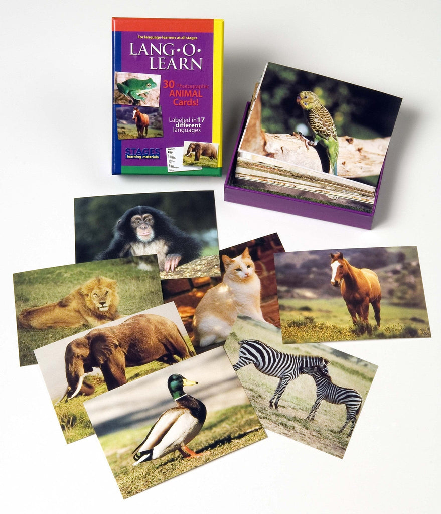 Lang-O-Learn Animal Cards – Stages Learning Materials