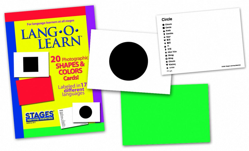 Lang-O-Learn Shapes & Colors Cards – Stages Learning Materials