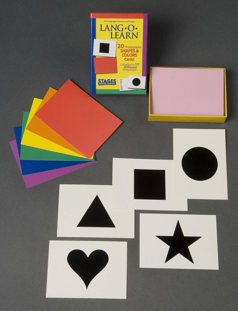 Lang-O-Learn Shapes & Colors Cards – Stages Learning Materials
