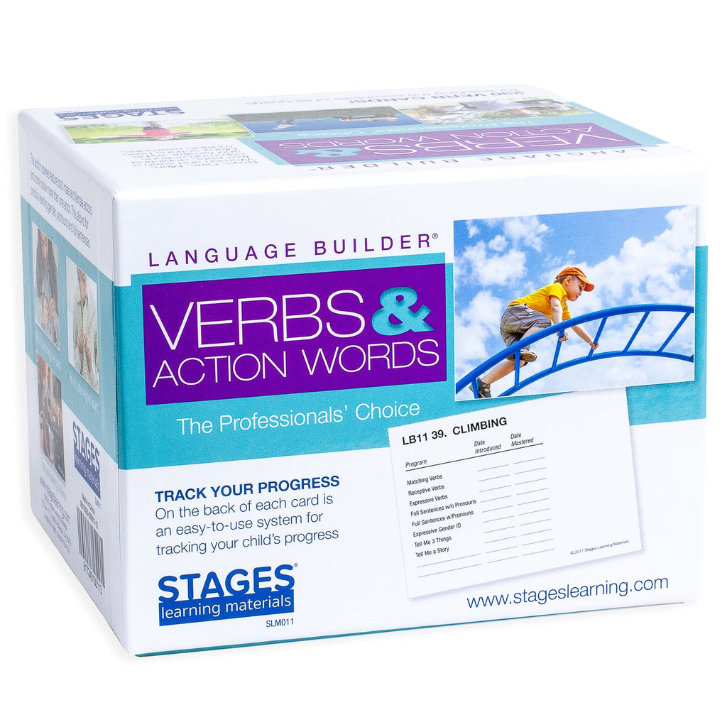 Language Builder Verbs & Action Words - Autism Education & Elementary ...