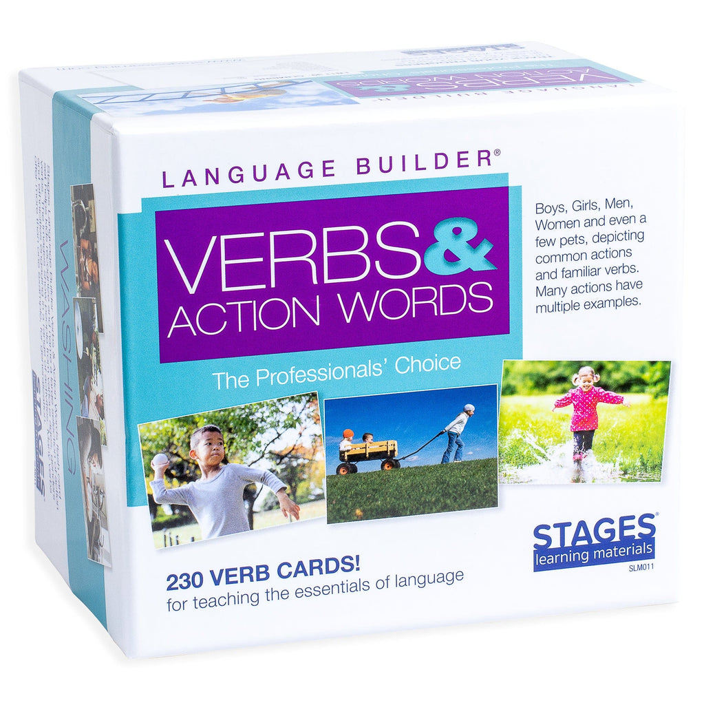 Language Builder Verbs & Action Words - Autism Education & Elementary ...