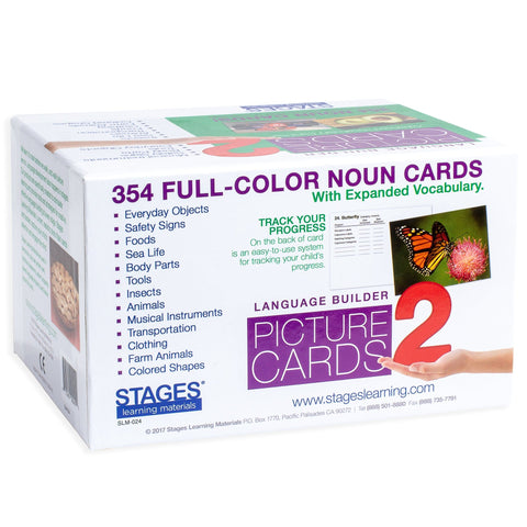 Language Builder: Picture Nouns 2 – Stages Learning Materials