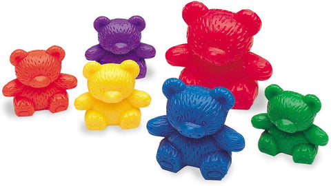 Three Bear Family: Bear Sorting and Counting Set, Set of 96 – Stages ...
